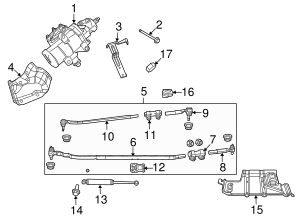 2003-2013 Mopar Linkage Assembly 52122362AL | Mopar Parts Canada