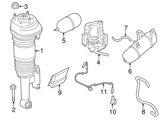 37206884682 - 2016-2022 BMW Compressor (37-20-6-884-682) | BMW of South ...