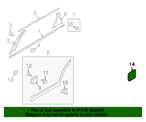 2016-2020 Kia Sorento Stone Guard 87549-C5000 | OEM Parts Online
