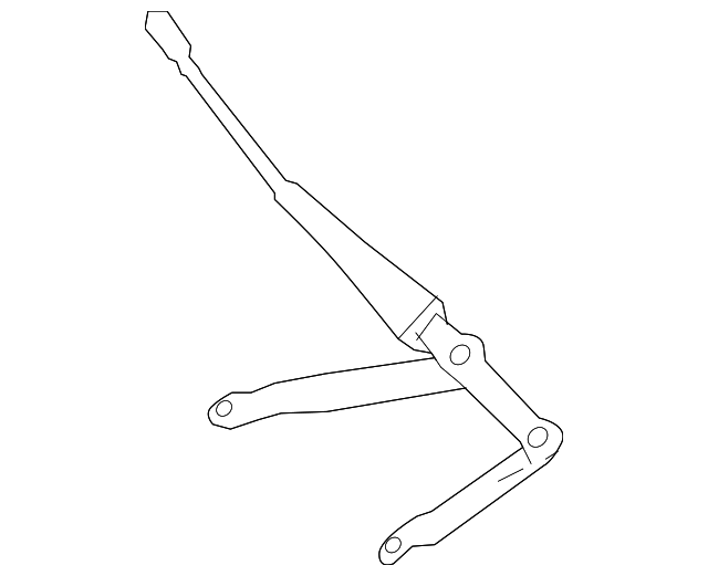 251-820-02-44 - Wiper Arm 2006-2012 Mercedes-Benz | Mercedes-Benz USA Parts