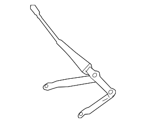 251-820-02-44 - Wiper Arm 2006-2012 Mercedes-Benz | Mercedes-Benz USA Parts