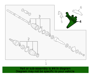39780-6CA0A - Bearing Support - 2019-2023 Nissan Altima | Nissan OEM ...