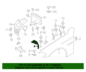 41357207209 - 2011-2016 BMW Front Bracket (41-35-7-207-209) | BMW of ...