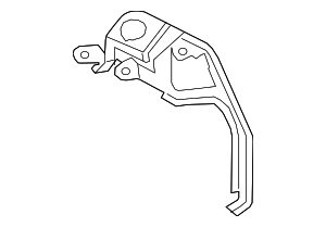 41357207209 - 2011-2016 BMW Front Bracket (41-35-7-207-209) | BMW of ...