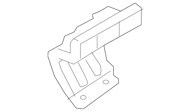 86672-1U000 - Bumper Bracket 2011-2013 Kia Sorento | Kia.Parts Store