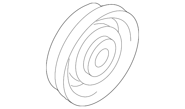 2007-2013 Mitsubishi Outlander Tensioner Pulley 1341A012 | Mitsubishi ...