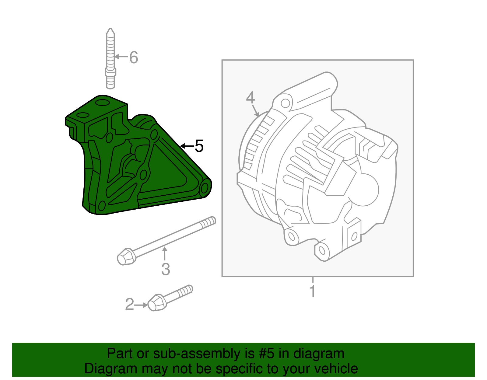 11910-RX0-A00 - Mount Bracket | Genuine Honda Parts