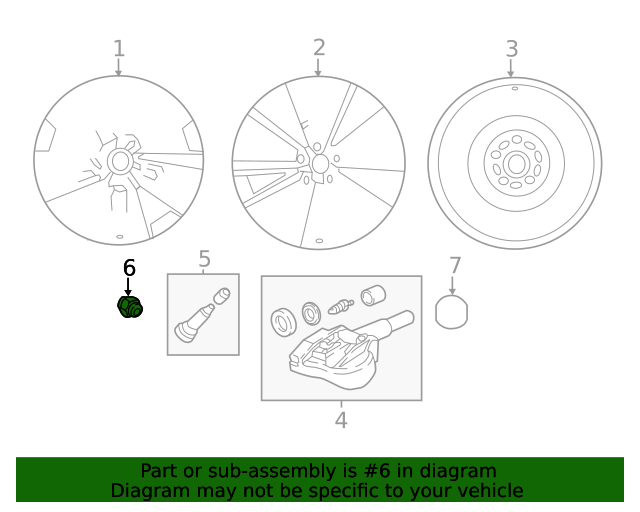 K123-37-160 - Wheel Nut - 2018-2020 Mazda | Mazda Swag