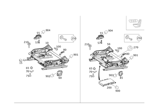 Seat Adjustment for 2015 Mercedes-Benz E 350 | Mercedes-Benz USA Parts