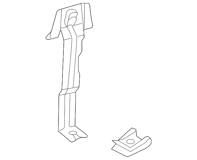 177-690-25-02 - Under Cover Bracket 2020-2023 Mercedes-Benz | Mercedes ...