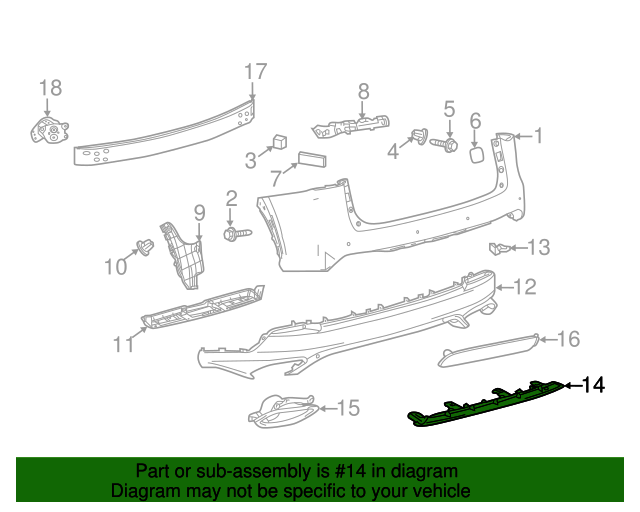 2018-2021 Lexus NX300 Extension 52152-78020 | OEM Parts Online