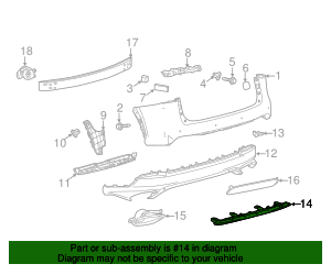 2018-2021 Lexus NX300 Extension 52152-78020 | OEM Parts Online