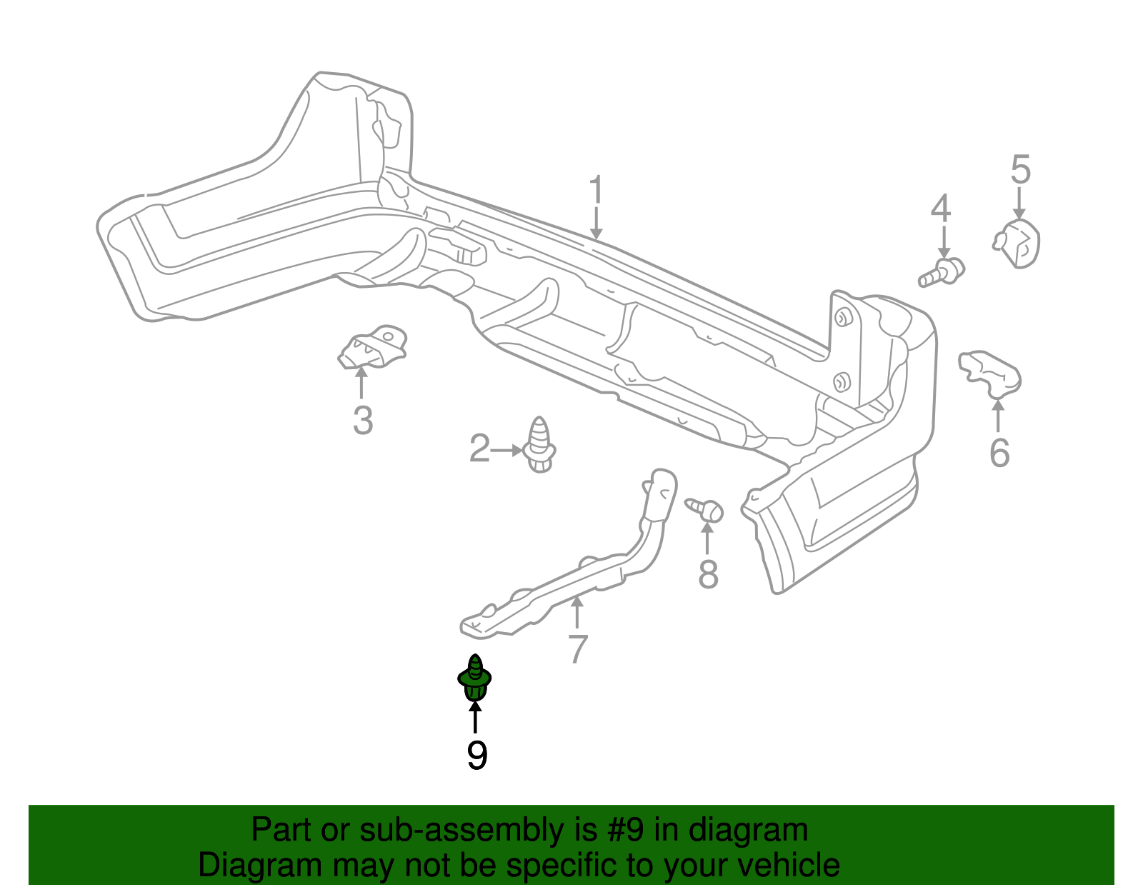 90114-SP0-000 - Spacer Lower Bolt 2002-2006 Honda CR-V | Honda Parts Online