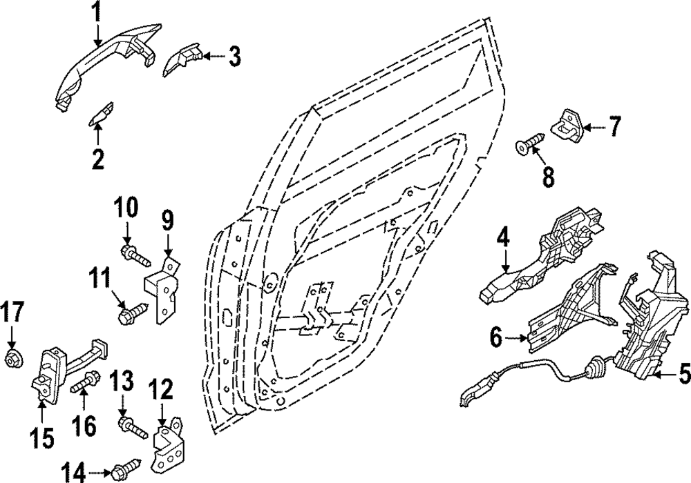 83472-DW000 - Retainer 2023-2025 Kia Sportage | Kia.Parts Store