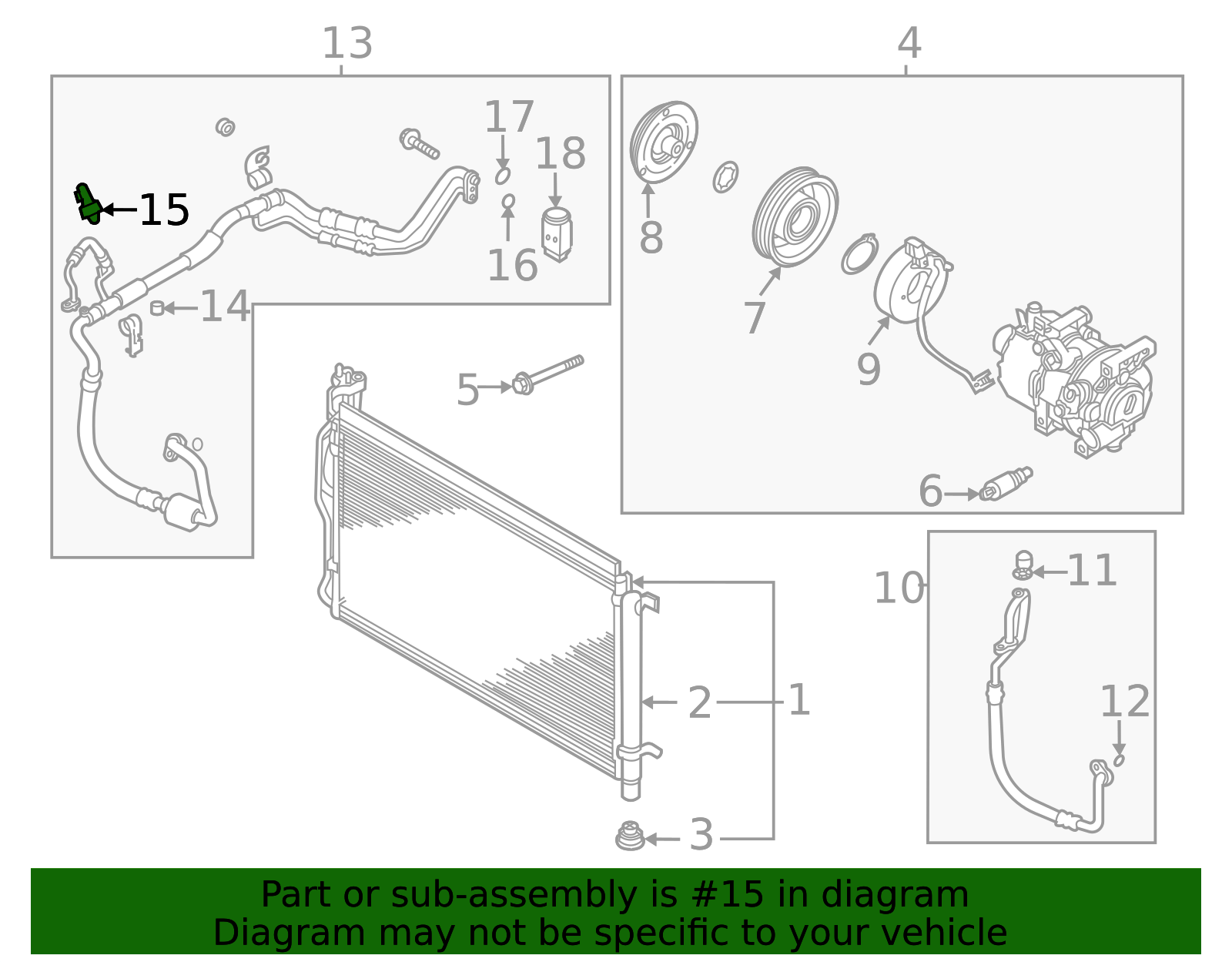 2017-2025 Kia Pressure Sensor 97721-D9000 | Retail Performance Auto Parts
