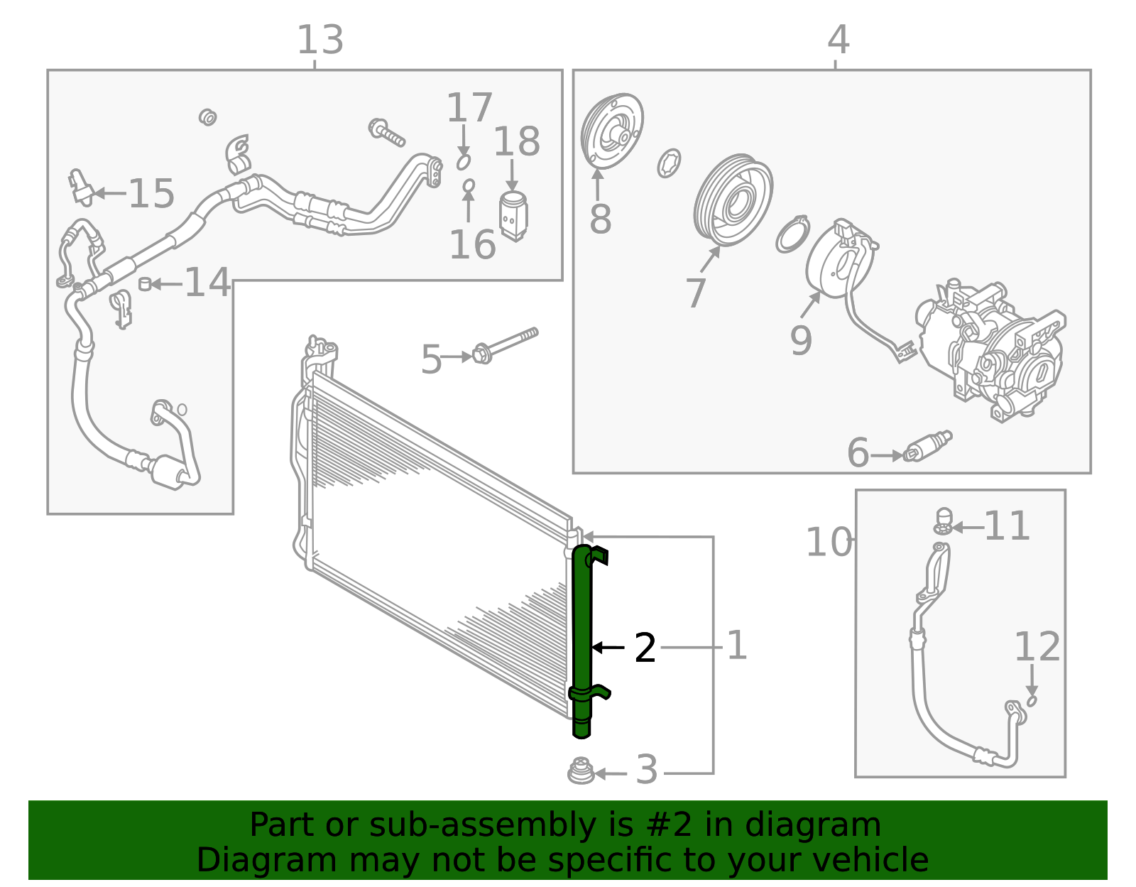 97853-2F100 - Drier Dessicant Bag 2007-2025 Kia | Kia.Parts Store