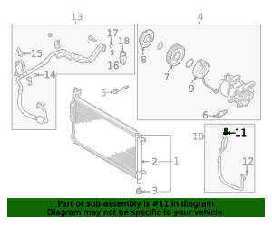 97811-H8150 - Discharge Hose Cap 2020-2024 Kia | Kia.Parts Store