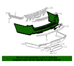 2021-2024 GM Bumper Cover 87814043 GM | GMPartsDirect.com