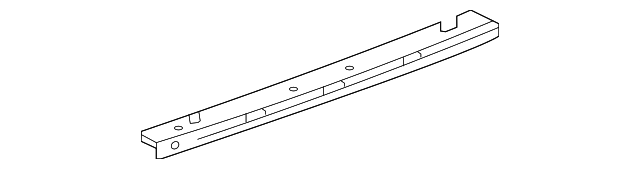 2021-2022 GM Rear Bumper Fascia Trailer Hitch Access Hole Cover Bracket ...