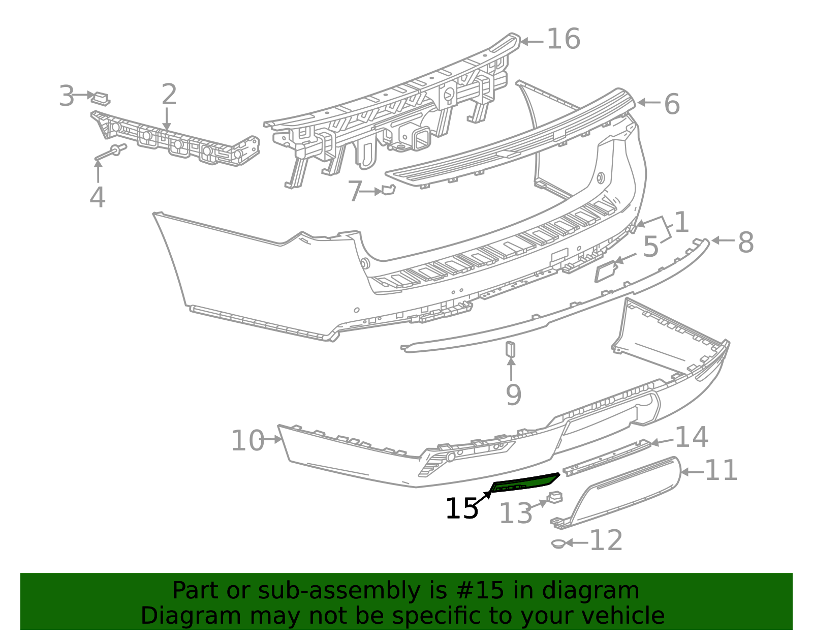 2021-2024 GM Reflector 85547085 GM | GMPartsDirect.com