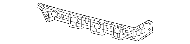 2021-2024 GM Passenger Side Rear Bumper Fascia Guide 84856701 GM ...
