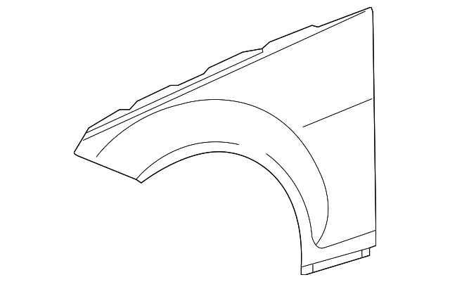 204-880-14-18 - Fender 2008-2015 Mercedes-Benz | Mercedes-Benz USA Parts