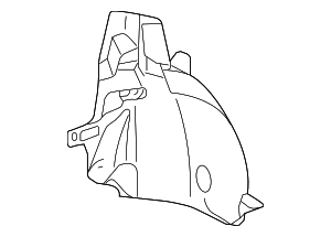 204-690-48-30 - Fender Liner 2008-2015 Mercedes-Benz | Mercedes-Benz ...