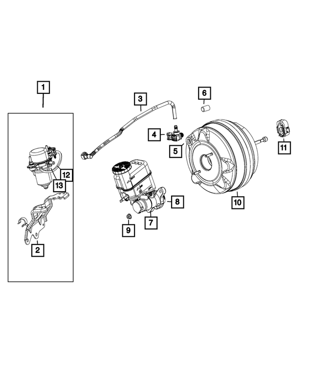 2013-2023 Mopar Vacuum Connector 68526636AA | Mopar eStore