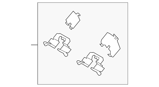 2014-2018 Mazda 3 OEM NEW 14-18 Mazda 3 Rear Caliper Attachment Brake ...