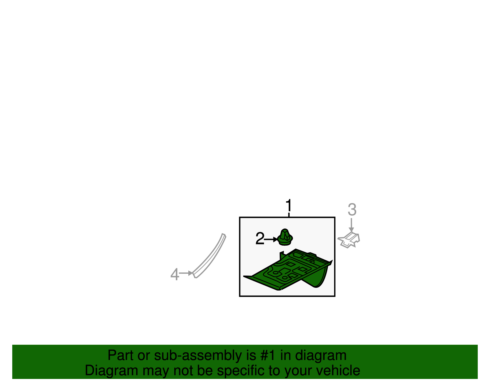 2014-2018 Mazda 3 Lower Deflector BJS7-51-PW0A | Mazda Parts Advantage