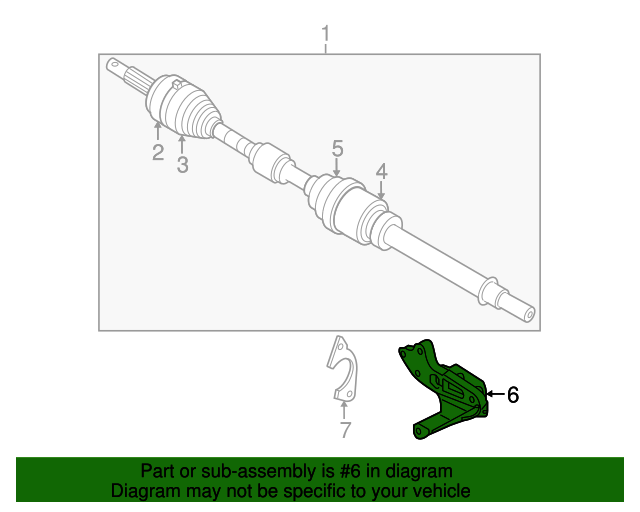 39780-4BB0B - Bearing Support 2017-2022 Nissan | Nissan Parts ...