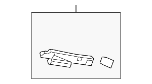 2011-2016 Chevrolet Side Retainer - Passenger Side (RH) 95328894 ...