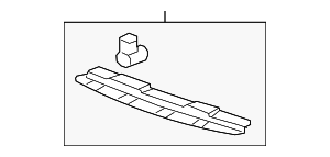 2011-2016 Chevrolet Front Bumper Fascia Bracket 95963874 GM ...