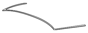 1997-2003 BMW Upper Molding 51-31-8-172-755 | OEM Parts Online