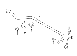 2012-2019 Land Rover Stabilizer Link LR024474 | OEM Euro Parts