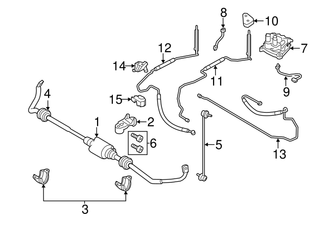 2009-2019 BMW Active stabilizer bar 37-11-6-775-205 | AutoNationParts.com