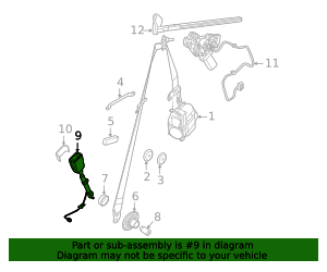 Genuine BMW 72-11-7-938-033 | Buckle End | FREE Shipping on Most Orders ...