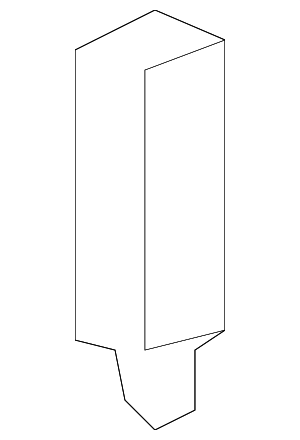 2007-2014 GM Very Dark Cashmere Side Door Locking Rod Knob 15844617 GM ...