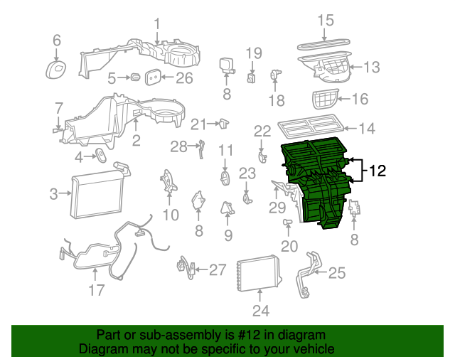 2007-2010 Jeep Distribution Box 68020231AB | TascaParts.com