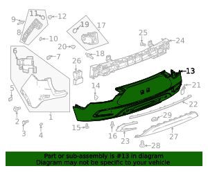 42745118 - Rear Lower Bumper Cover 2020 Buick Encore GX | GMPartsNow