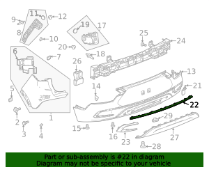 Buy Genuine GM Auto Parts - Molding (Part # 42737394) | GM Parts Store