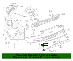 2020-2023 Buick Encore GX Molding 42598772 | AutoNationParts.com