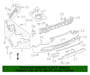 2020-2023 Buick Encore GX Retainer 11602663 | GMPartsDirect.com