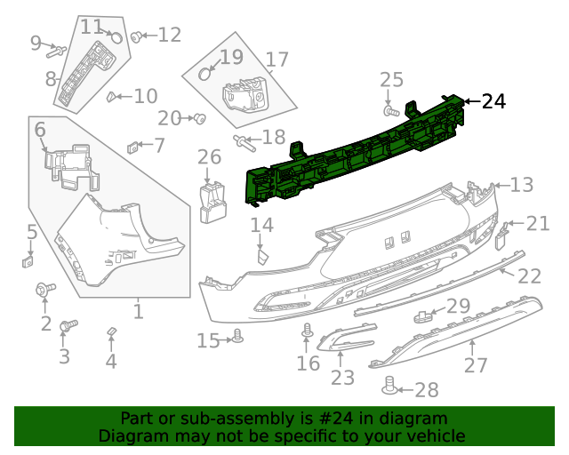 2023-2024 Buick Encore GX Absorber 42819874 GM | GMPartsDirect.com