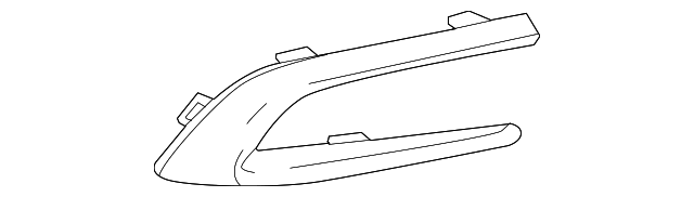 2020-2023 Buick Encore GX Rear Driver Side Bumper Fascia Molding ...