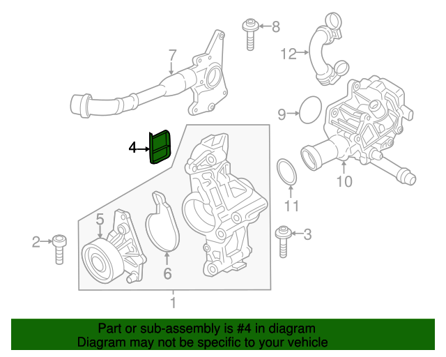 11-51-8-632-587 - Profile-gasket 2016-2021 BMW | AutoNation Parts