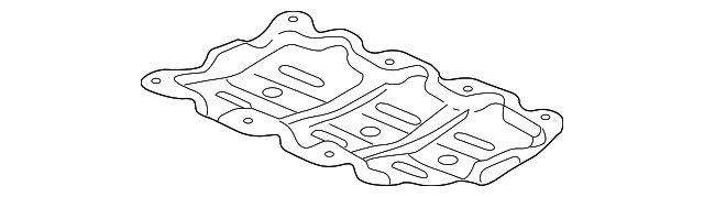 11221-RJA-000 - 2005-2006 Honda Accord - Plate Baffle | Genuine Honda Parts