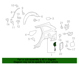 2014-2016 Toyota Highlander Insert 65565-0E020 | OEM Parts Online