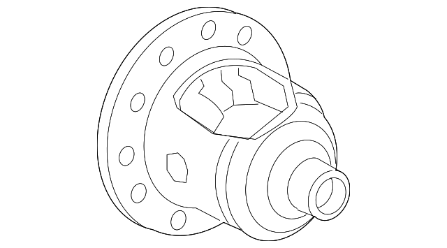 2016-2019 Nissan Titan XD Differential Case 38420-EZ40C | TascaParts.com