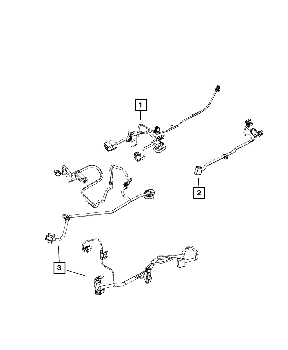 2018-2022 Mopar Console Wiring 68237717AB | My Mopar Parts